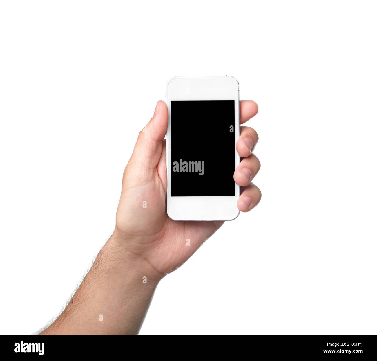 Phone screen hand male hi-res stock photography and images - Alamy