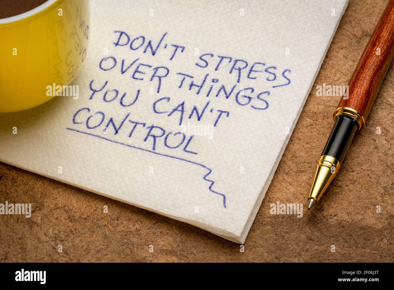 Do not stress over things you cannot control - inspirational ...