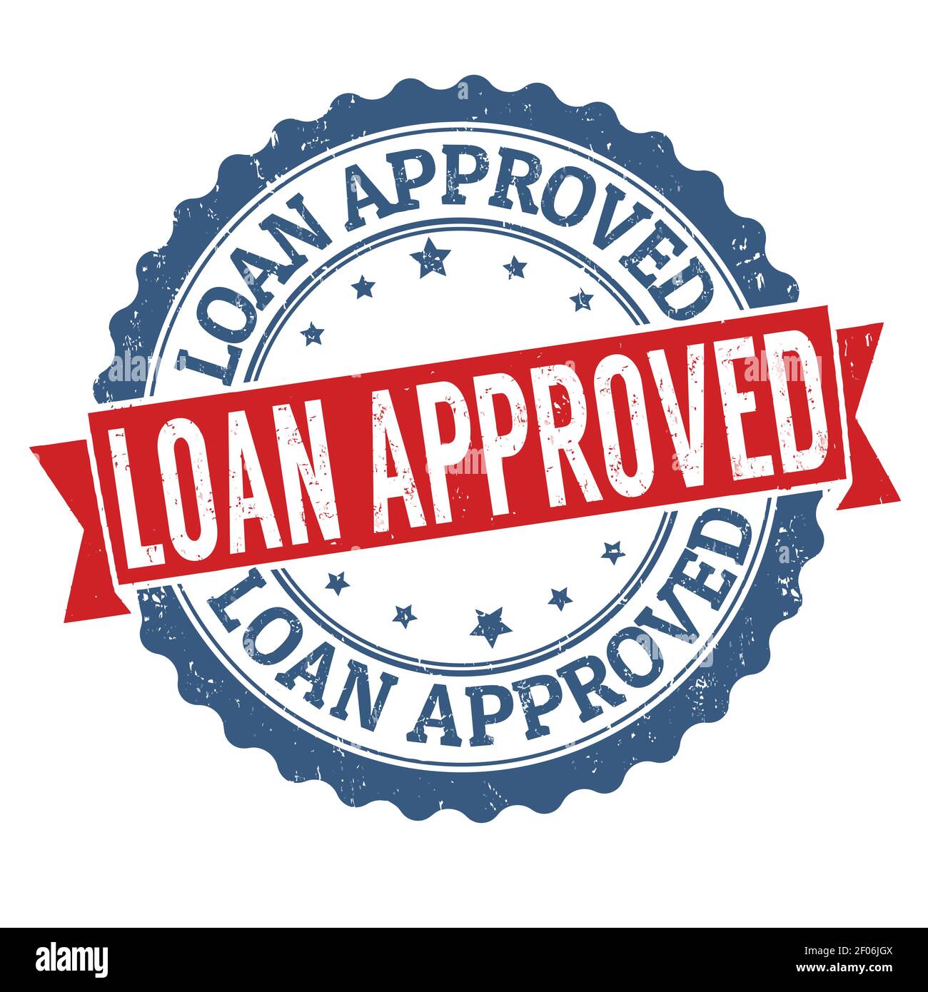 Loan approve vector vectors hi-res stock photography and images - Alamy