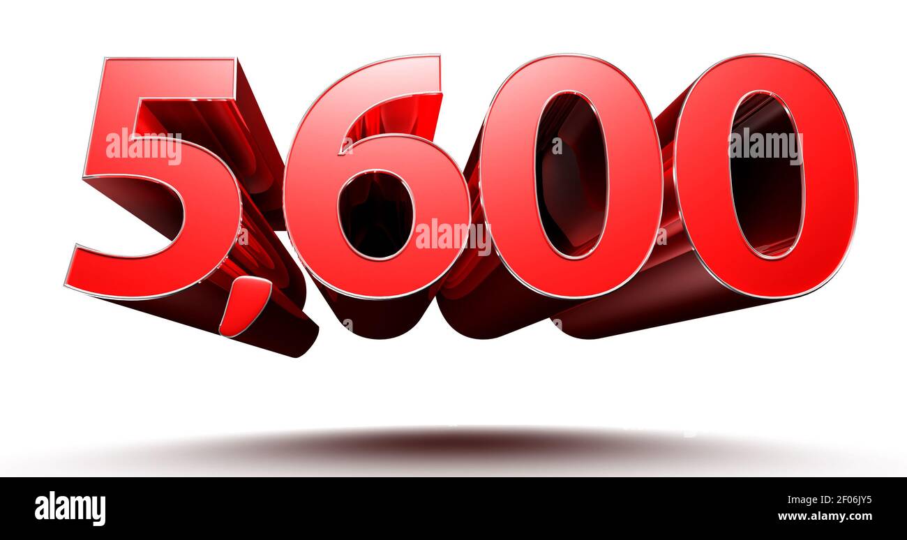 Number 5600 High Resolution Stock Photography and Images - Alamy