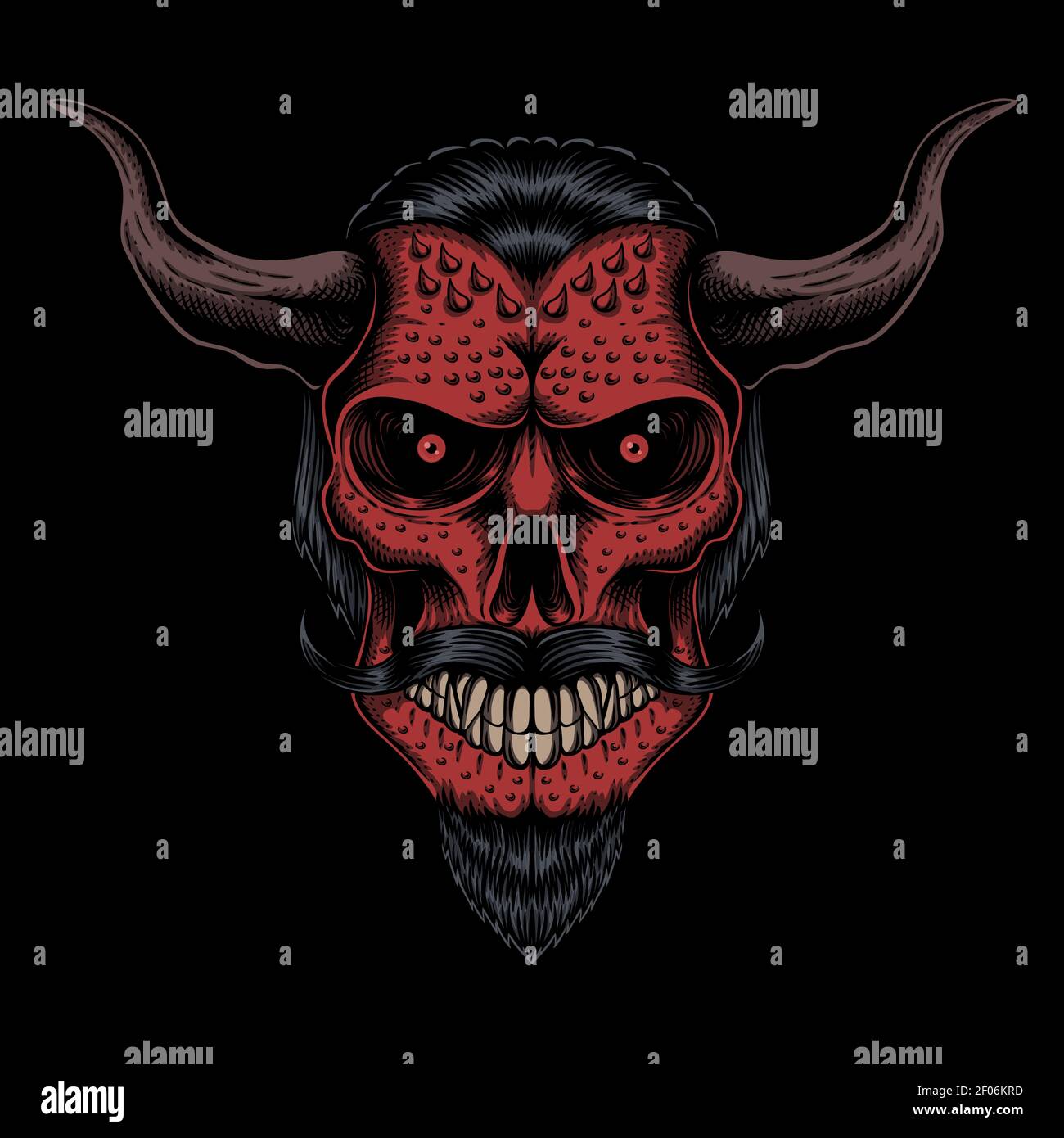 Cartoon evil bald man hi-res stock photography and images - Alamy