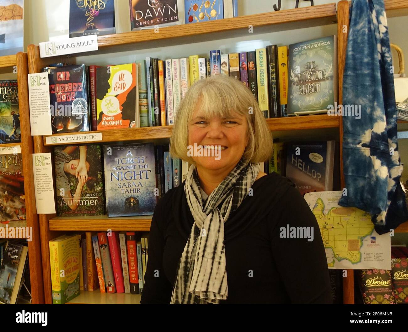 Deb Wayman, owner of Fair Isle Books, divides her calendar year between ...
