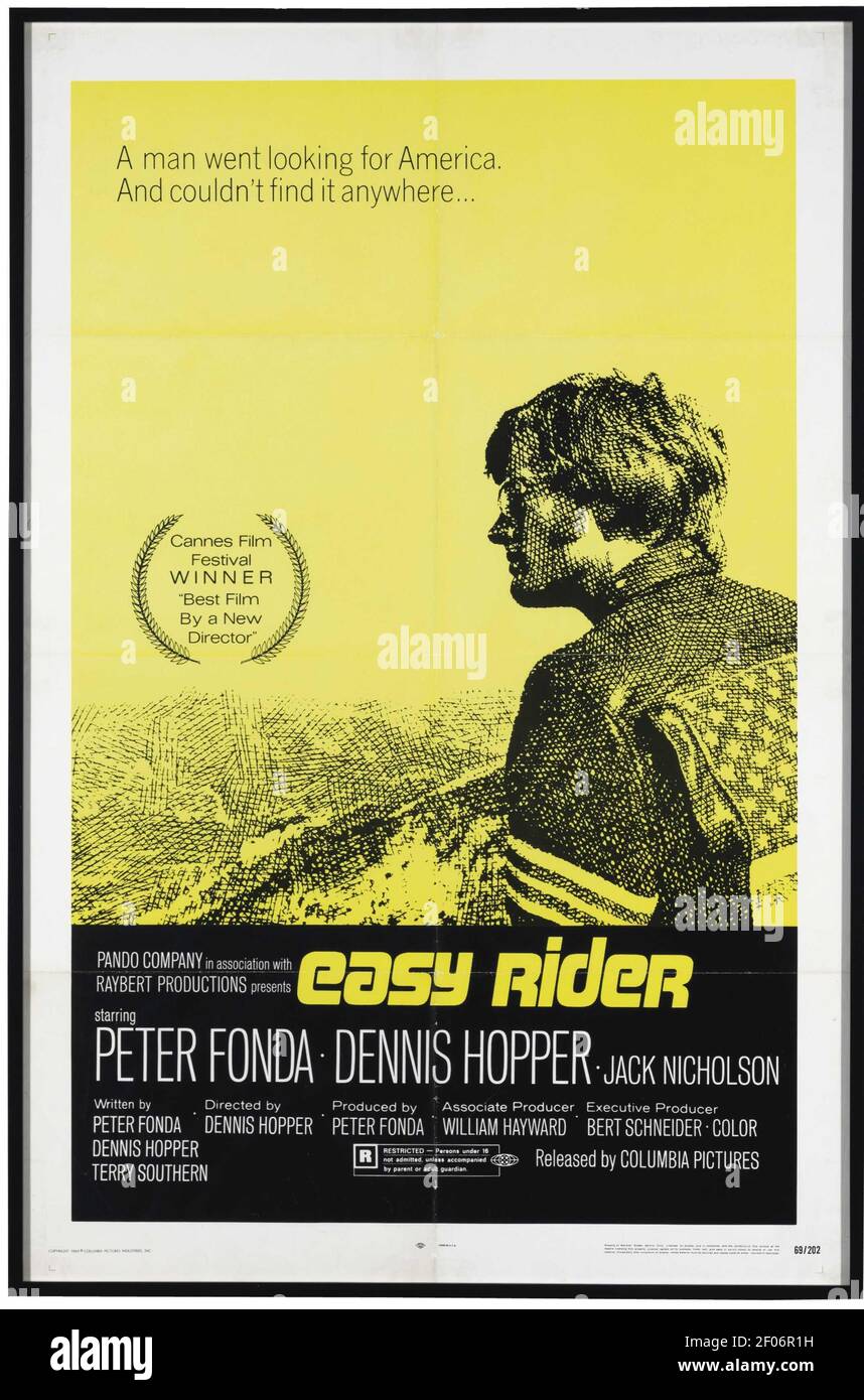 6 January 2011 - New York, NY - Easy Rider original poster for the ...
