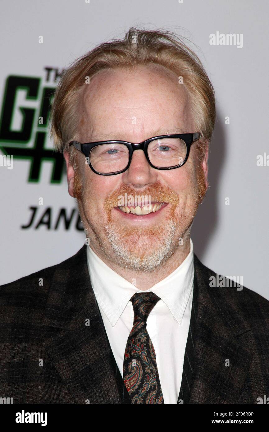 10 January 2011 - Hollywood, CA - Adam Savage arrives to the premiere ...