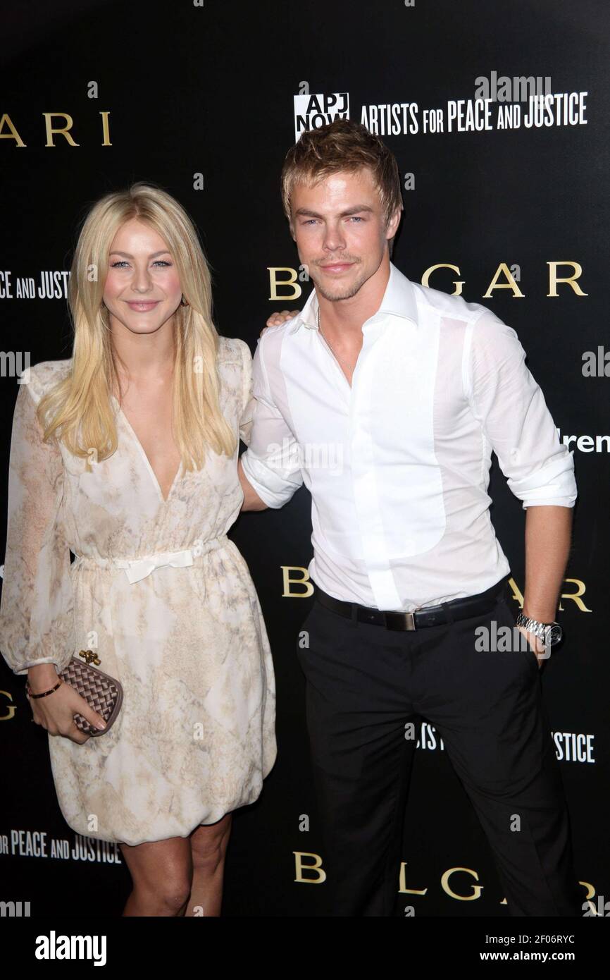 13 January 2011 - Beverly Hills, CA - Julianne Hough and Derek Hough ...