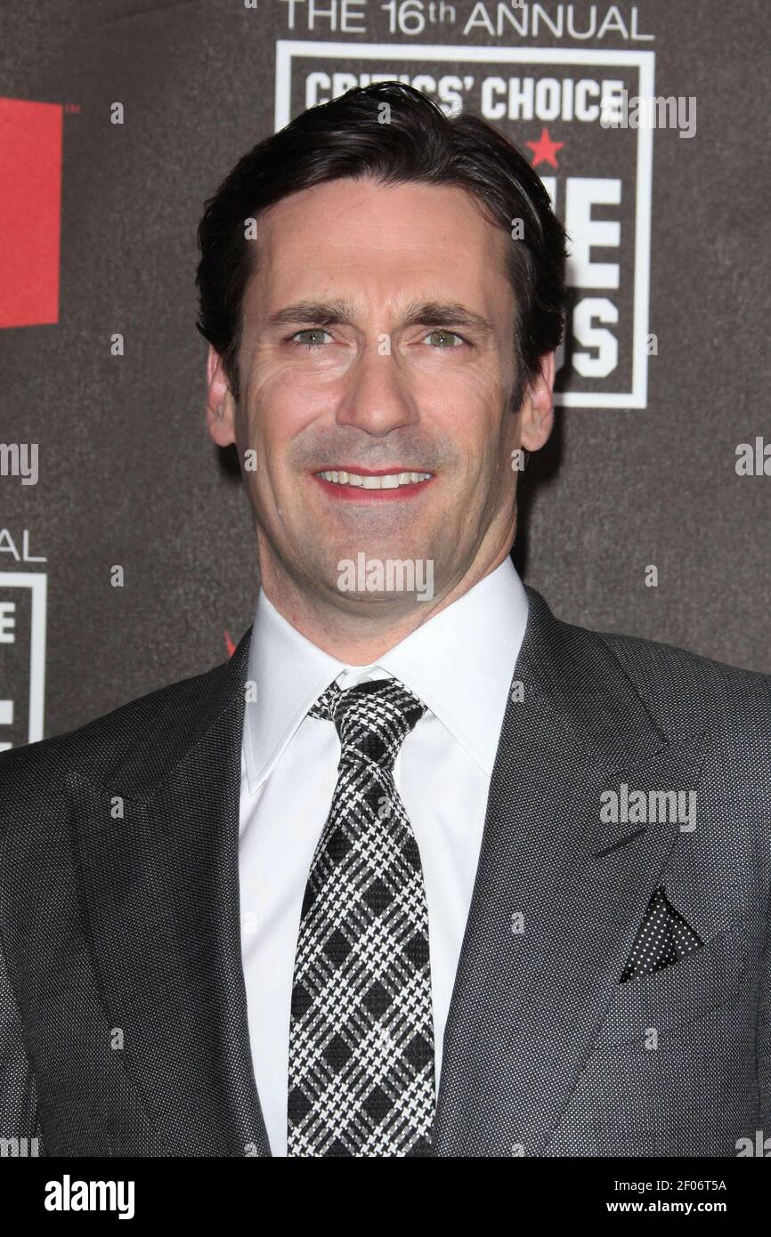14 January 2011 - Hollywood, CA - Jon Hamm arrives to the 16th Annual ...