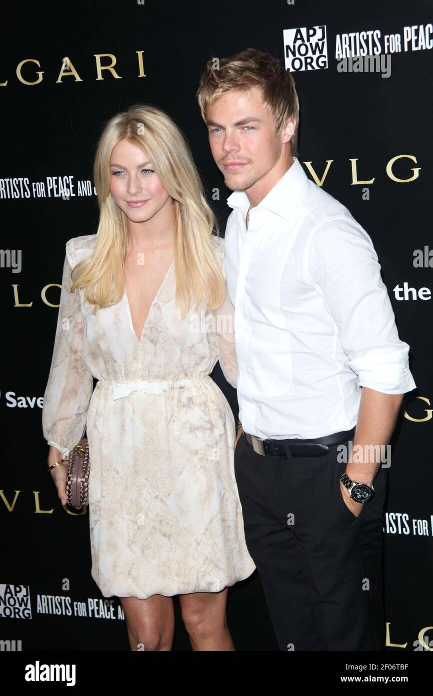 13 January 2011 - Beverly Hills, CA - Julianne Hough and Derek Hough ...