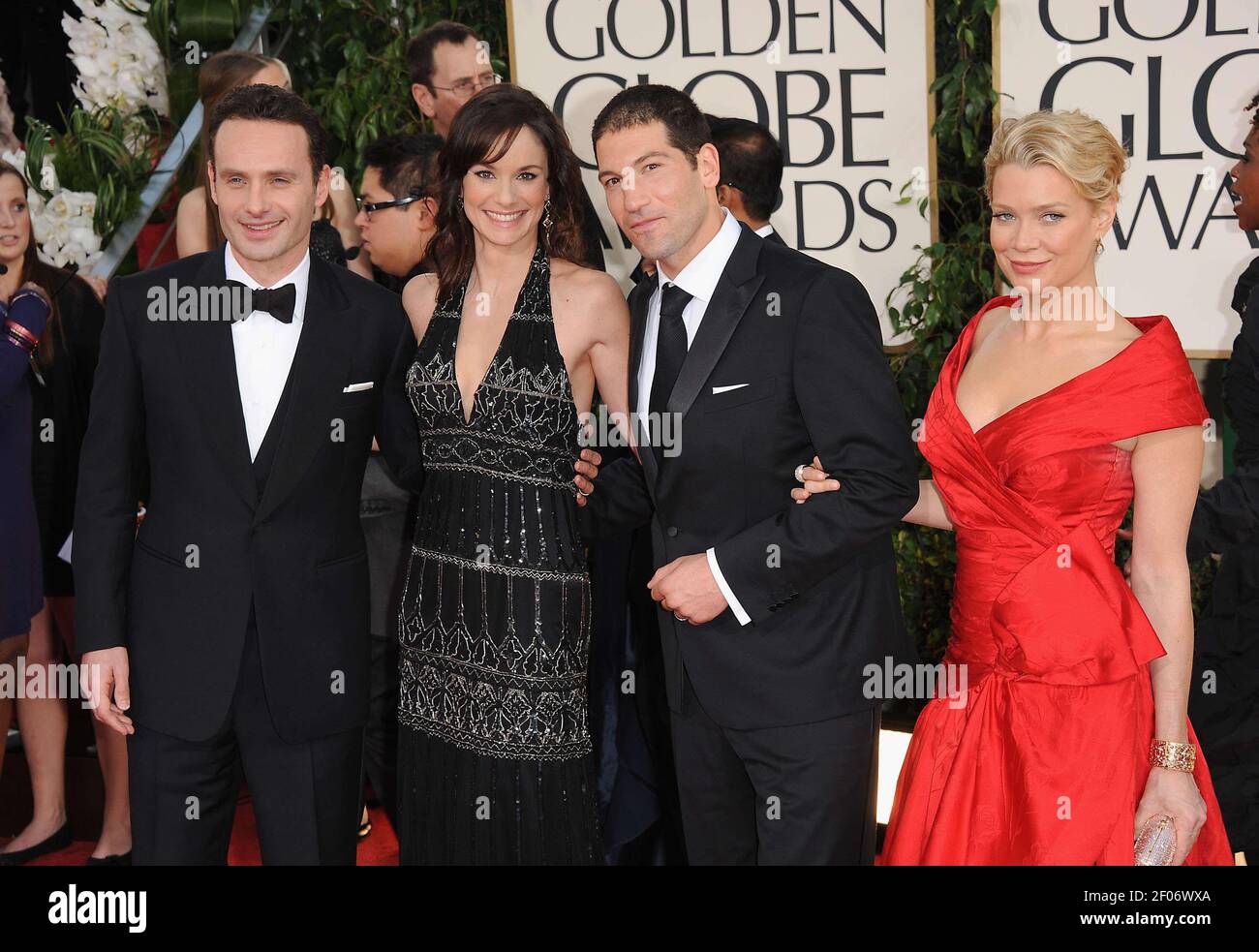 Andrew Lincoln, Sarah Wayne Callies, Jon Bernthal and Laurie Holden ...
