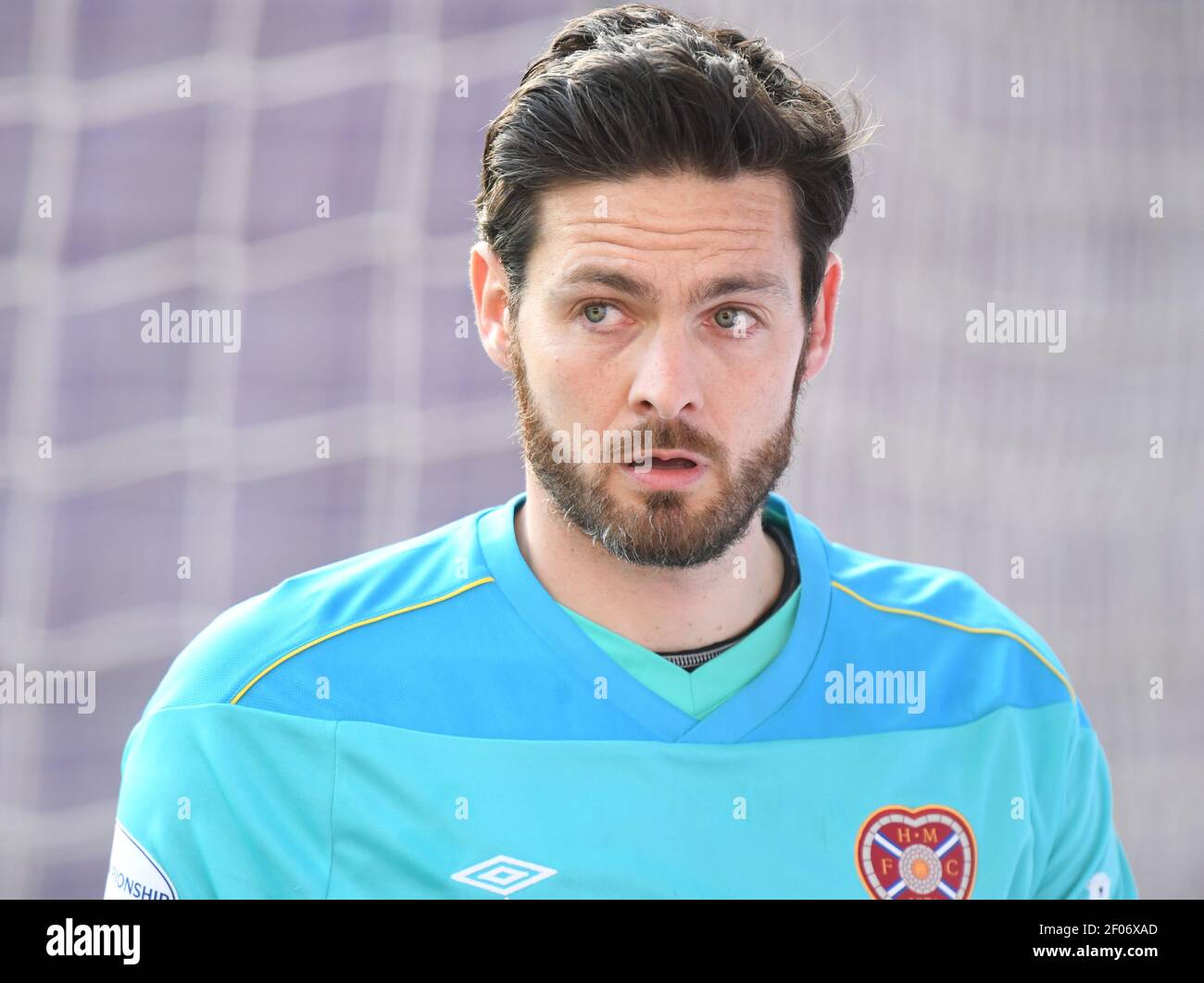 Heart of midlothian goalkeeper craig gordon hi-res stock photography ...