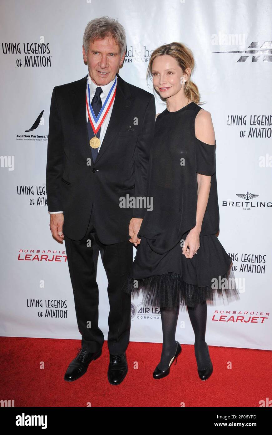 Harrison Ford and Calista Flockhart. 8th Annual Living Legends of ...