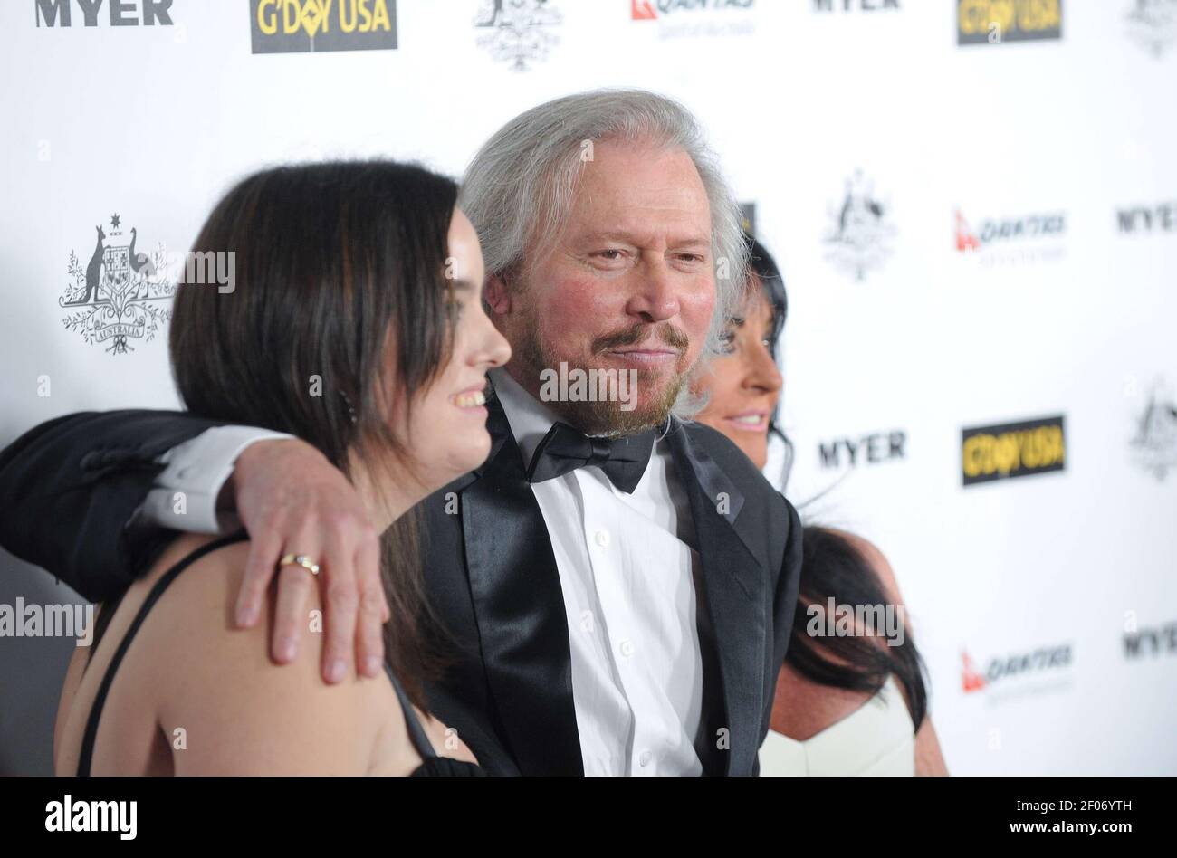 Alexandra Gibb Photo : Barry Gibb, Linda Gibb Et Alexandra Gibb Lors