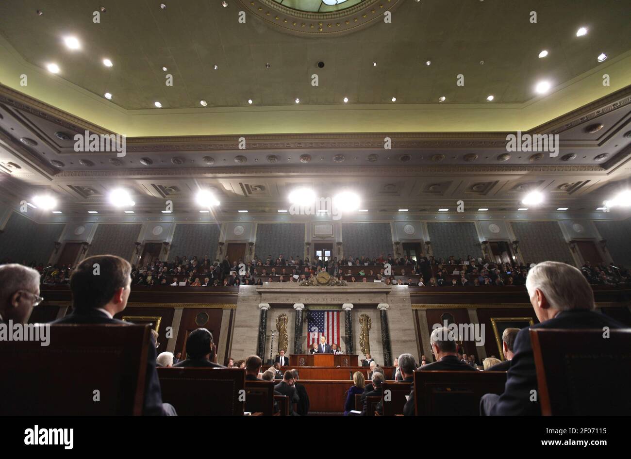 25 January 2011 - Washington, D.C. - President Barack Obama delivers ...