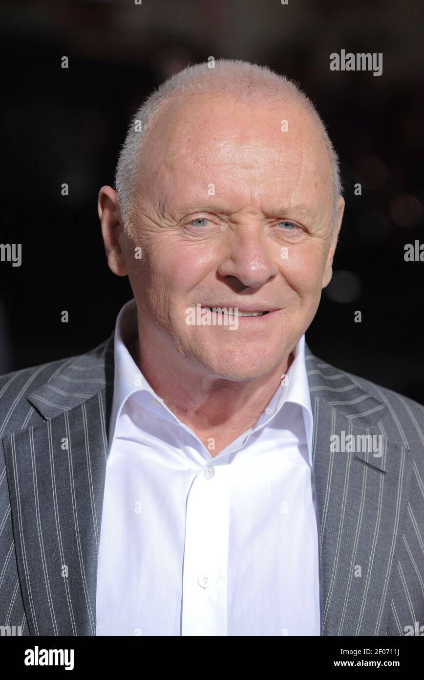 Anthony Hopkins. The Rite premiere held at the Grauman's Chinese ...