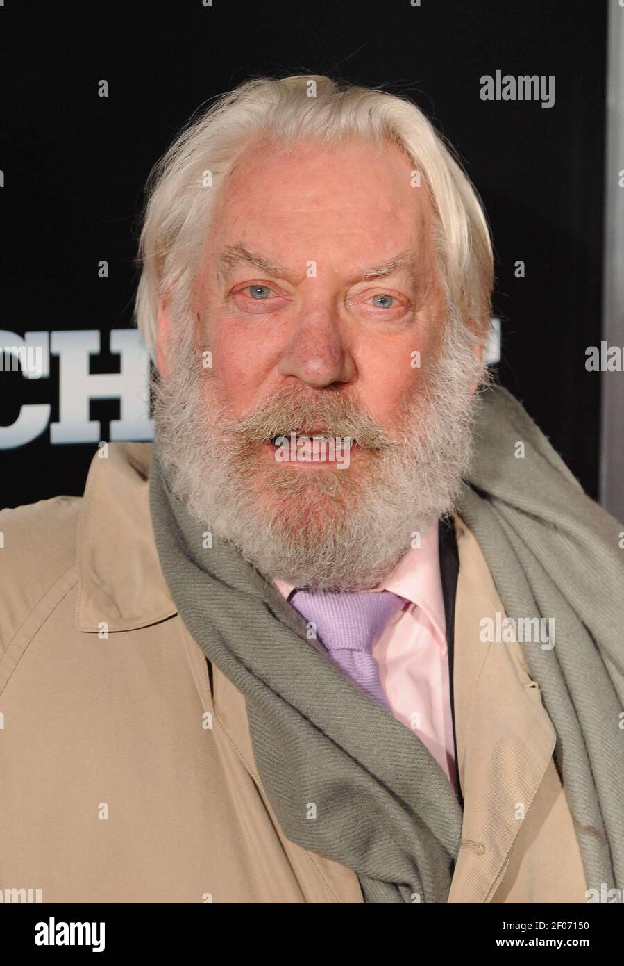 Donald Sutherland. The Mechanic premiere held at the ArcLight Hollywood. 25 January 2011 ...