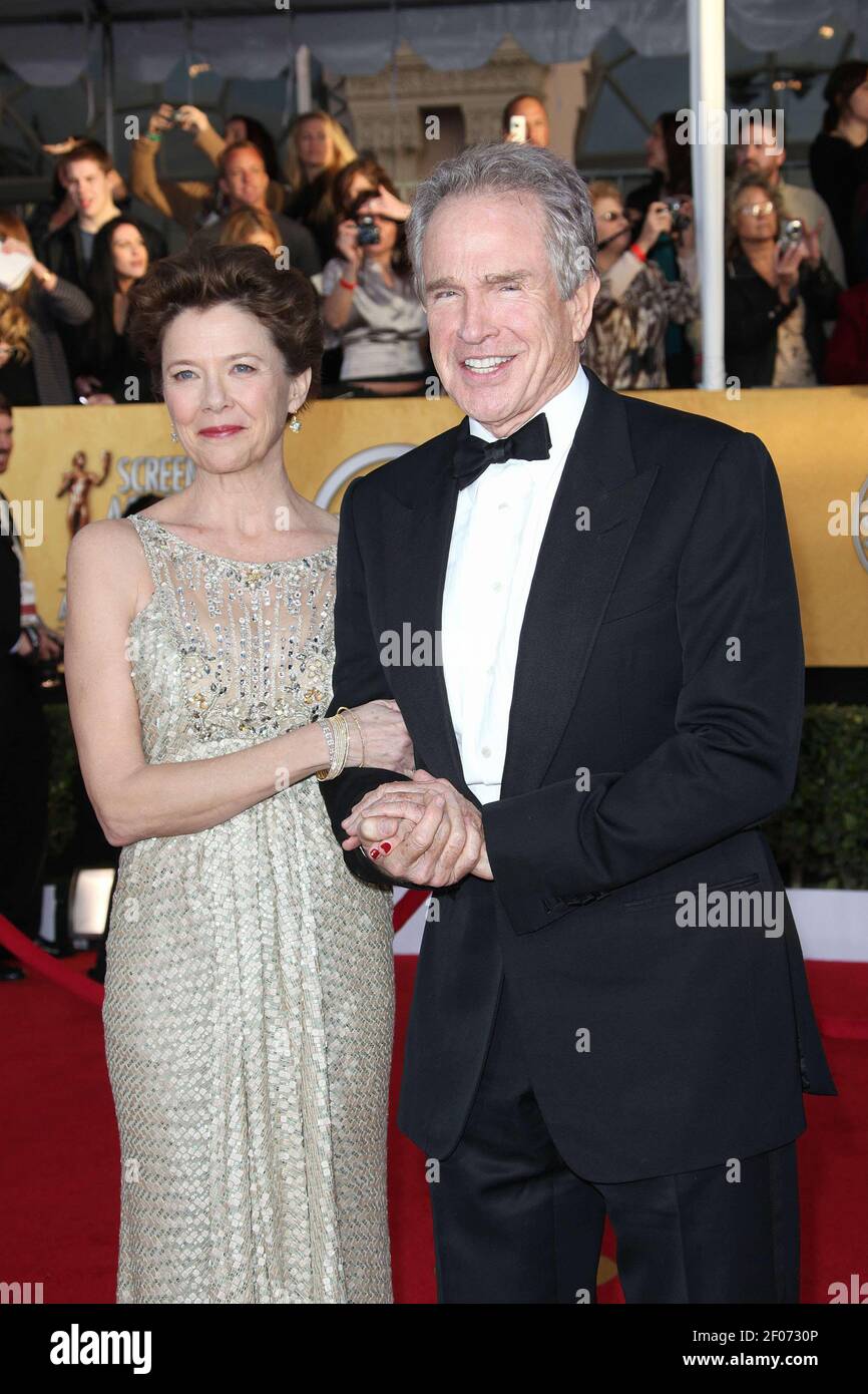 30 January 2011 - Los Angeles, CA - Annette Bening and Warren Beaty ...