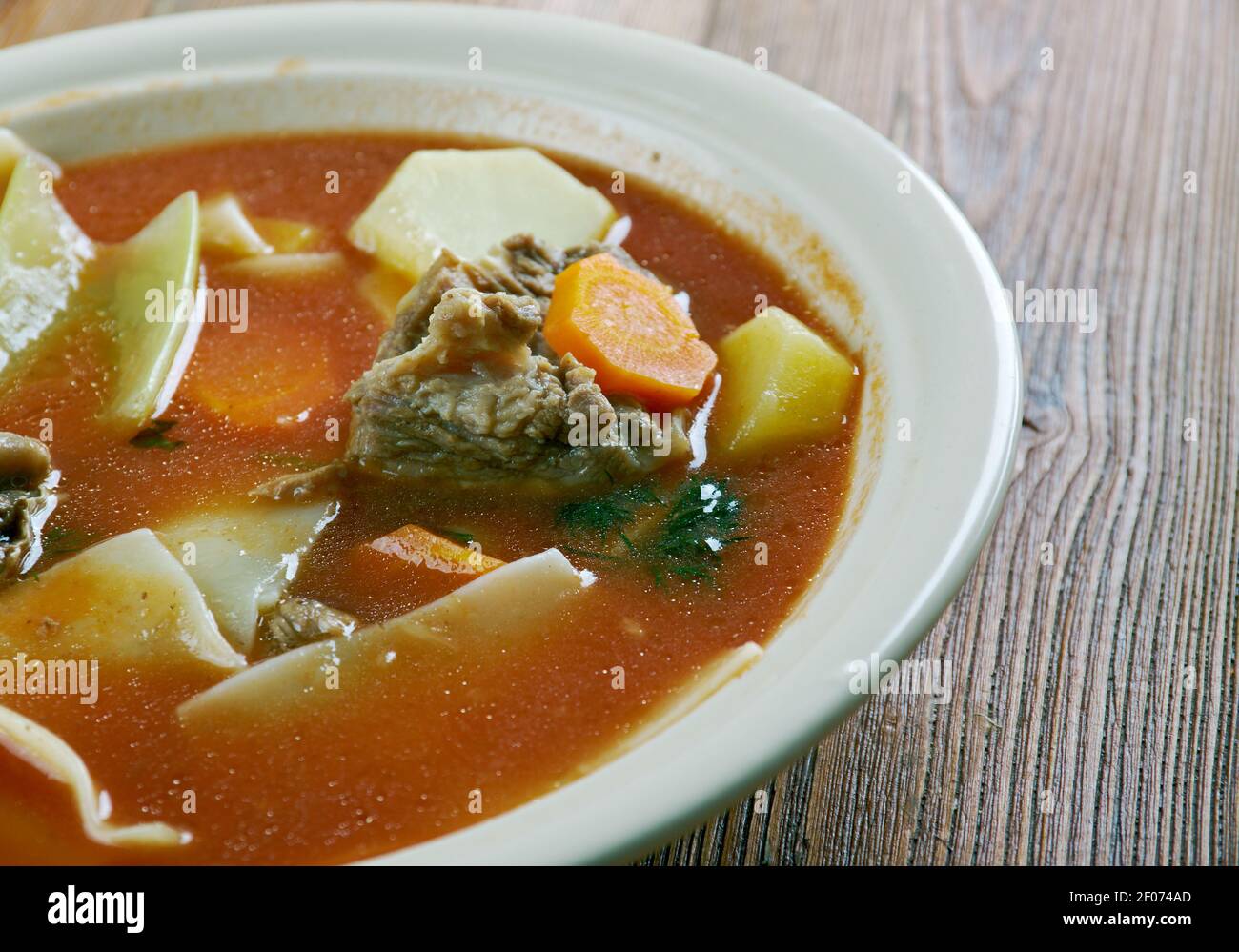 Andrajos Spain stew Stock Photo - Alamy