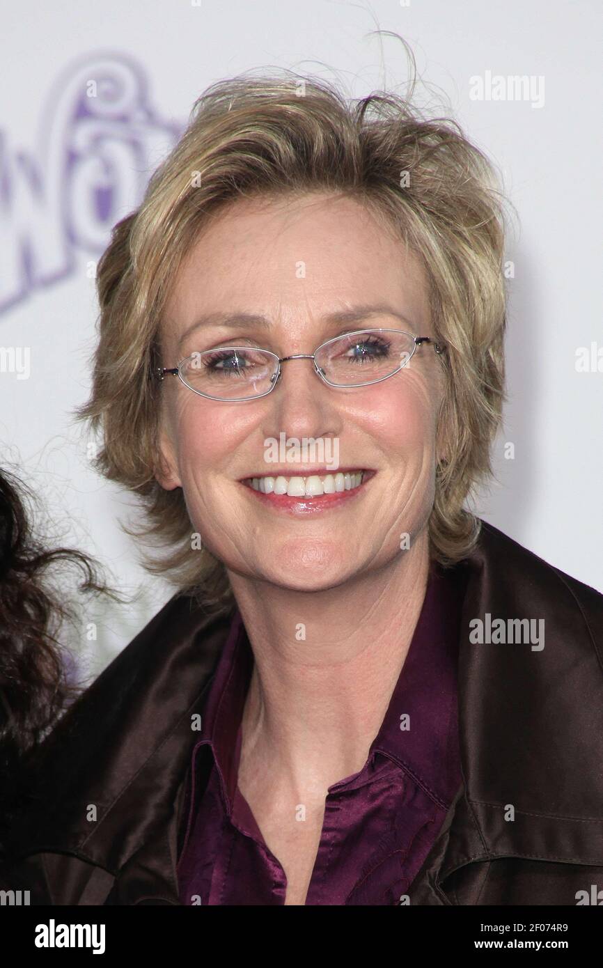 08 February 2011 - Los Angeles, CA - Jane Lynch arrives to the premiere ...