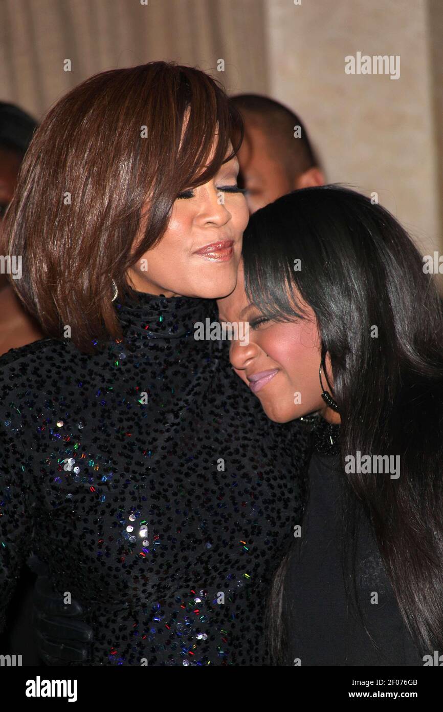 12 February 2011 - Beverly Hills, CA - Whitney Houston arrives at the ...