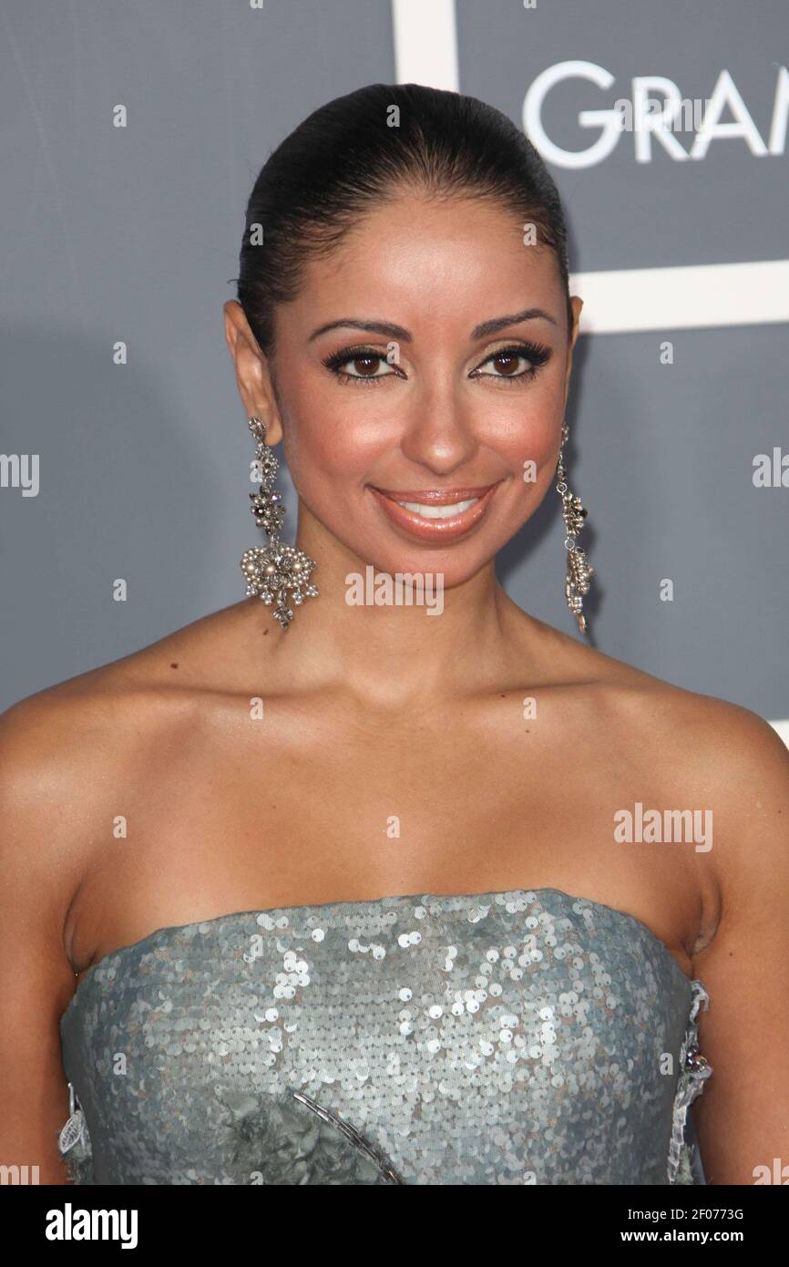 13 February 2011 - Los Angeles, CA - Mya arrives to the 53rd Annual ...