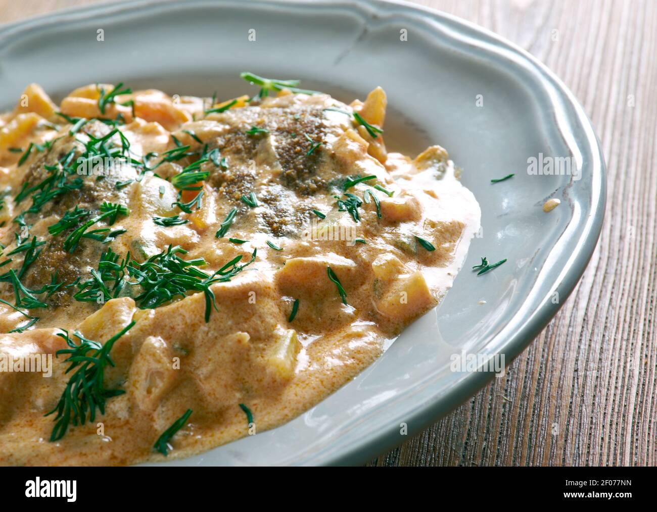 Ukrainian meat dish Stock Photo - Alamy