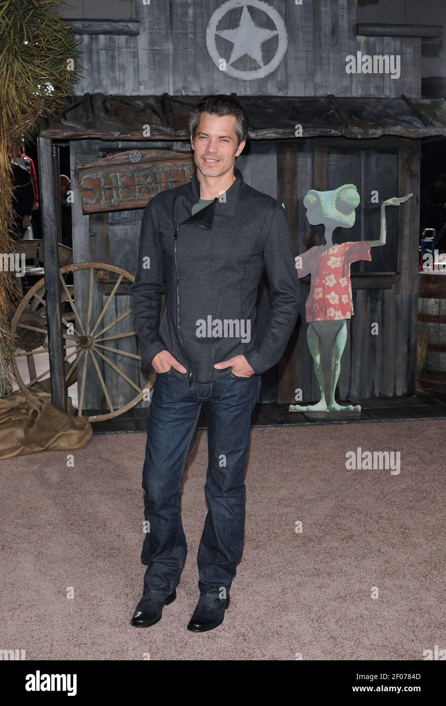 Timothy Olyphant. Rango Premiere held at Regency Village Theatre. 14 ...