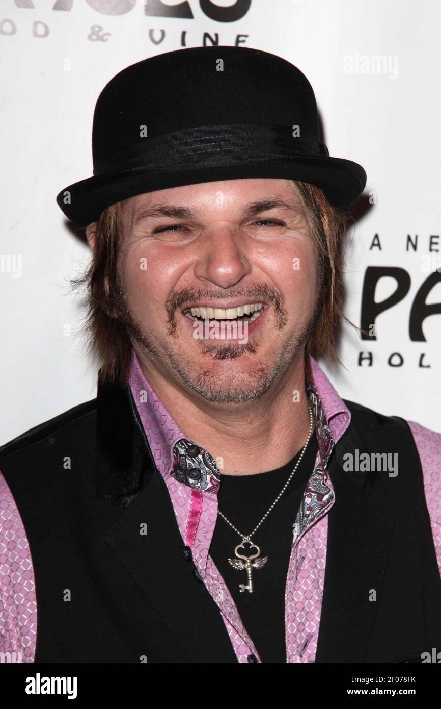 15 February 2011 - Hollywood, CA - Rikki Rockett arrives to the opening ...
