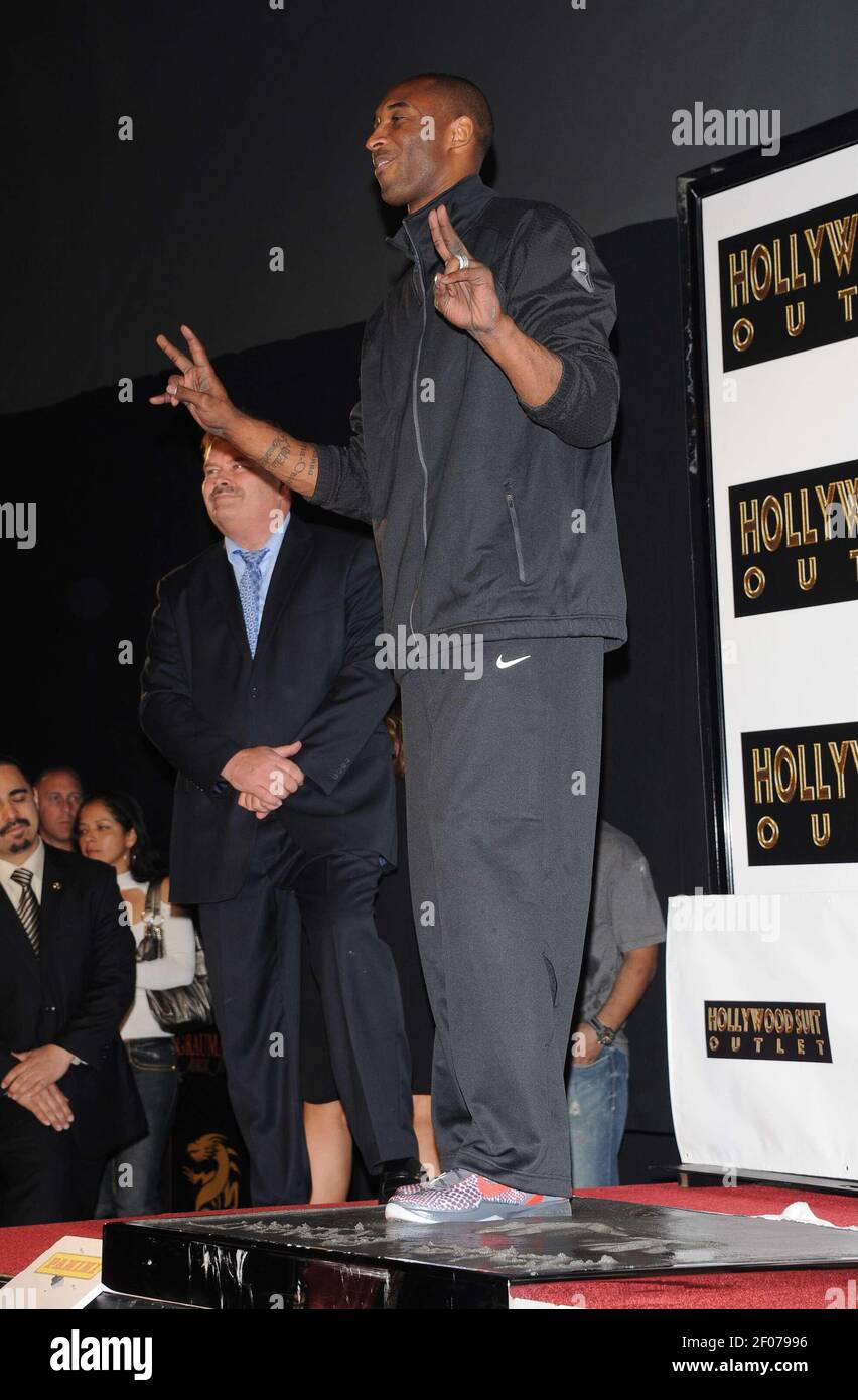 Kobe Bryant. Kobe Bryant Hand And Footprint Ceremony held at Grauman's ...