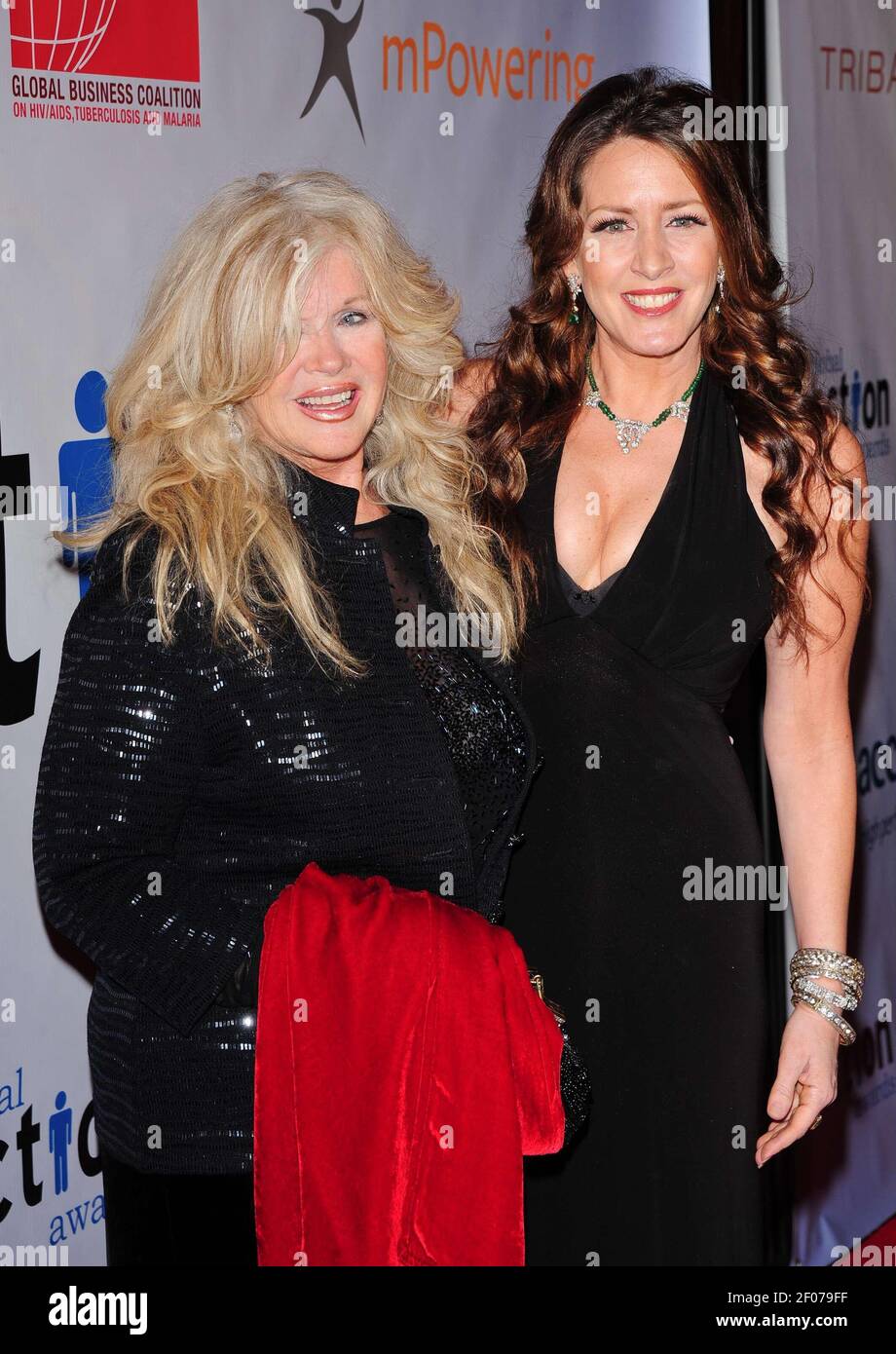 Connie Stevens and daughter Joely Fisher. 1st Annual Global Action ...