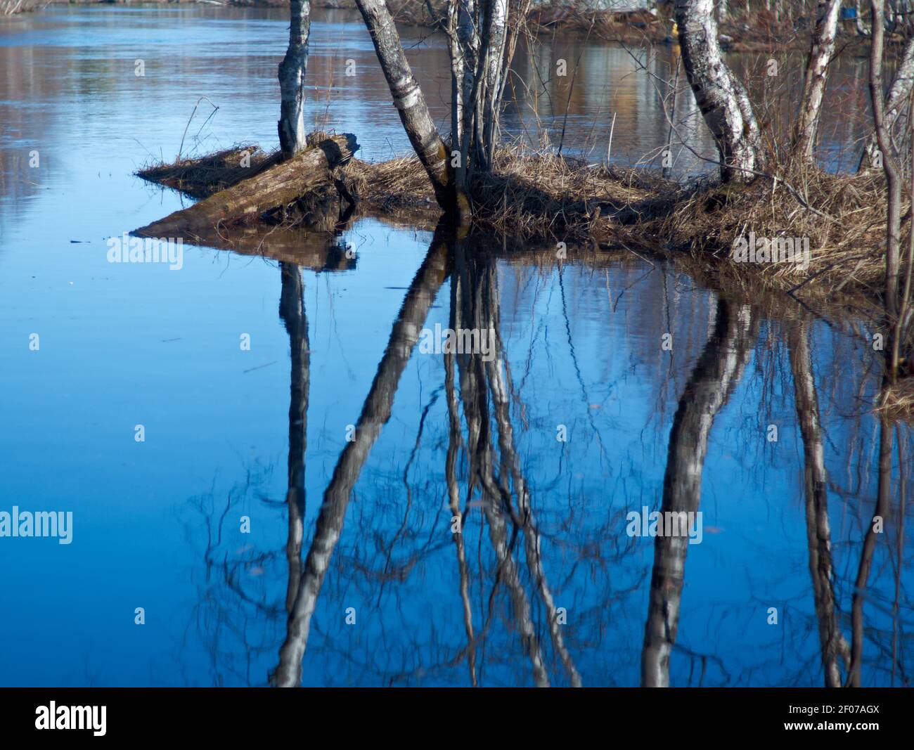 Spring river flooding hi-res stock photography and images - Alamy
