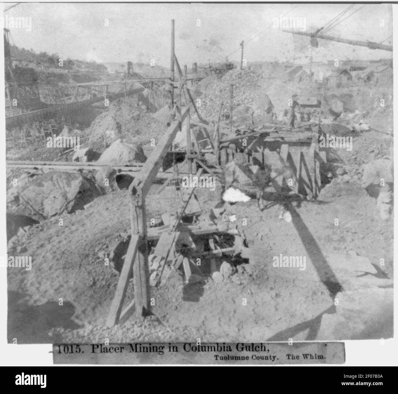 Gulch mining Black and White Stock Photos & Images - Alamy