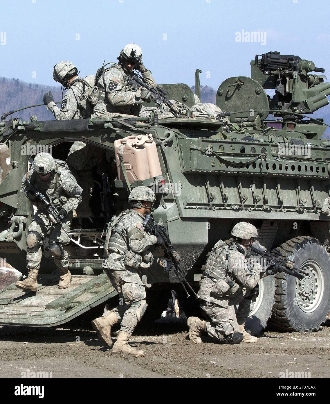 7 March 2011 - Pocheon, South Korea - U.S. soldiers 2nd Infantry ...