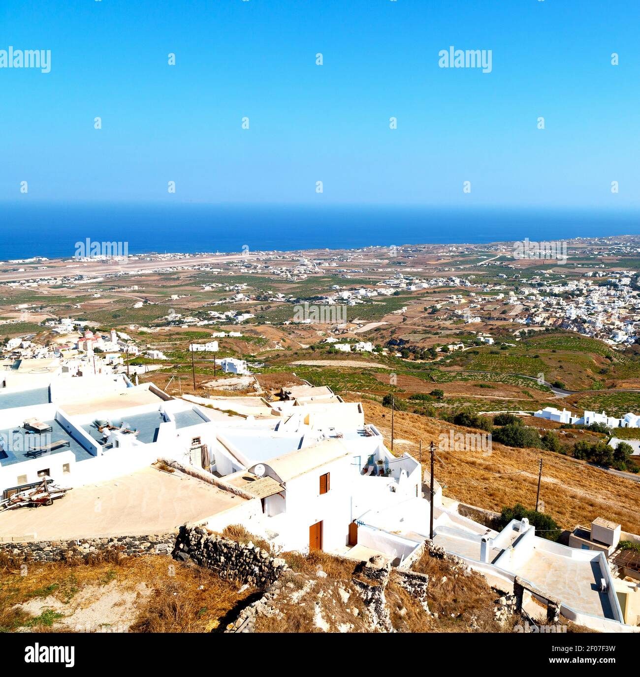 Architecture in cyclades greece santorini europe the sky sea and ...