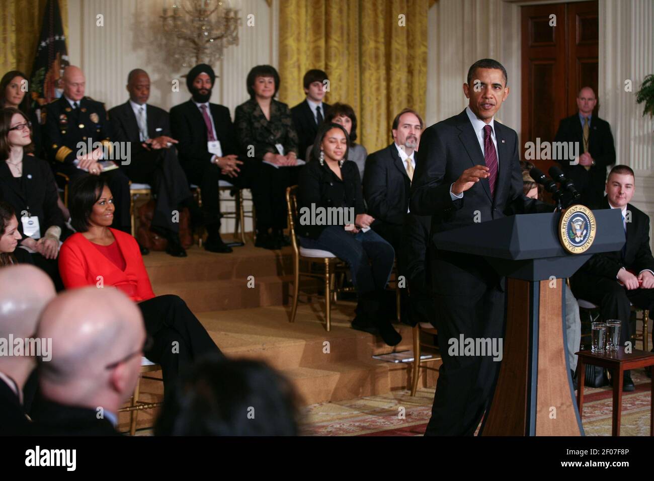 10 March 2011 - Washington, DC - President Barack Obama and First Lady ...