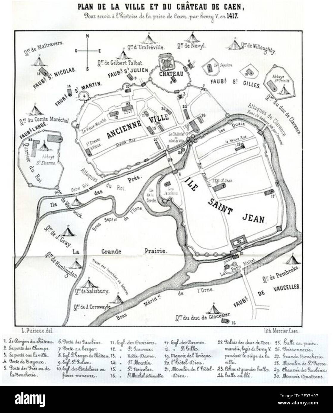 Plan caen hi-res stock photography and images - Alamy