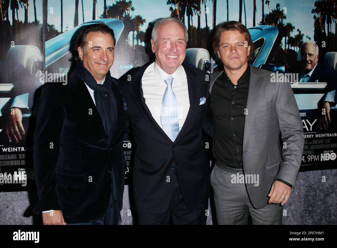 22 March 2011 - Hollywood, CA - Andy Garcia, Jerry Weintraub and Matt ...
