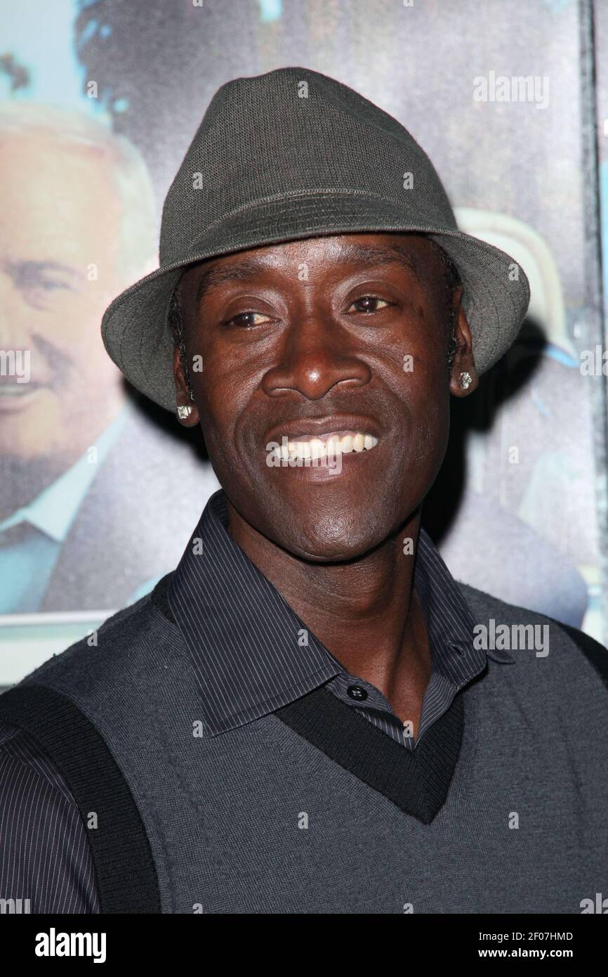 22 March 2011 - Hollywood, CA - Don Cheadle arrives to the premiere of ...