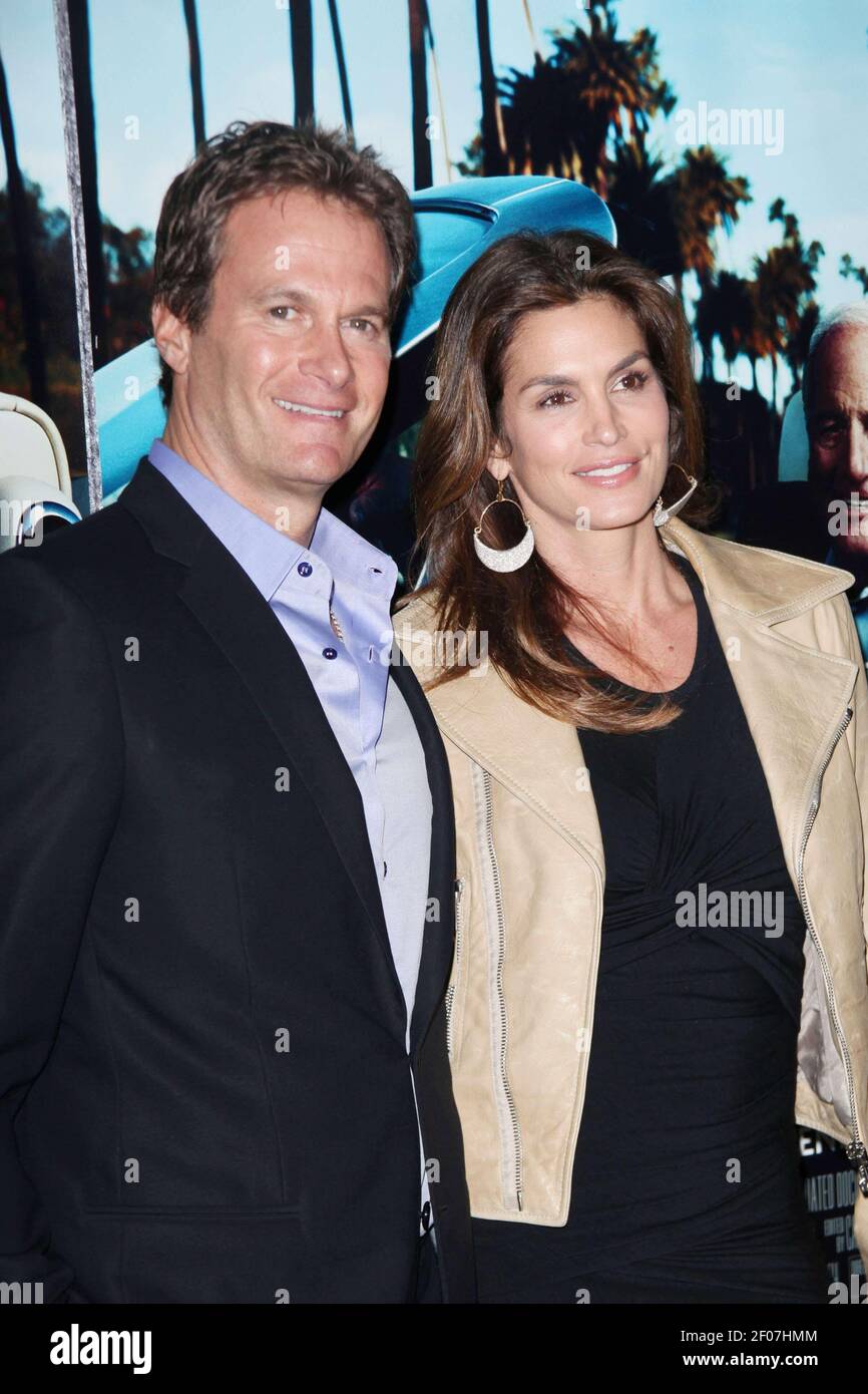22 March 2011 - Hollywood, CA - Cindy Crawford and Randy Gerber arrive ...