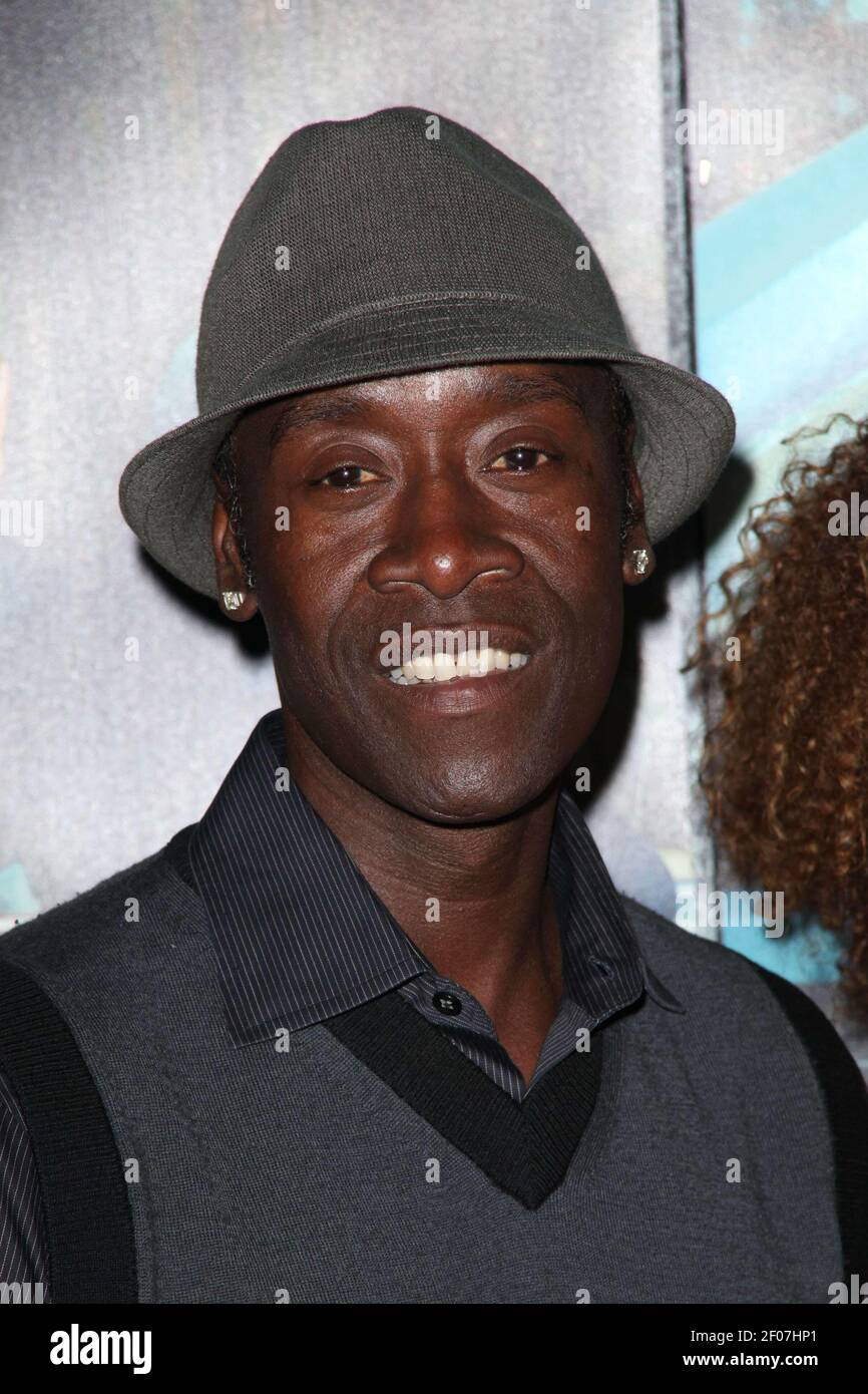 22 March 2011 - Hollywood, CA - Don Cheadle arrives to the premiere of ...