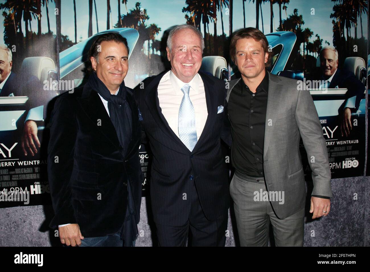 22 March 2011 - Hollywood, CA - Andy Garcia, Jerry Weintraub and Matt ...