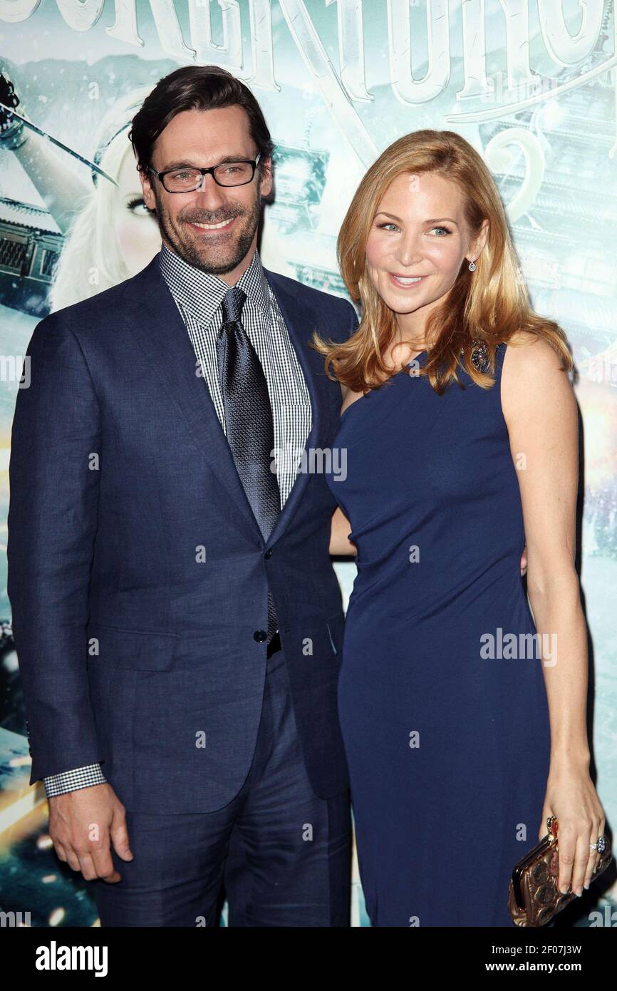 23 March 2011 - Hollywood, CA - Jon Hamm and Jennifer Westfeldt arrive ...