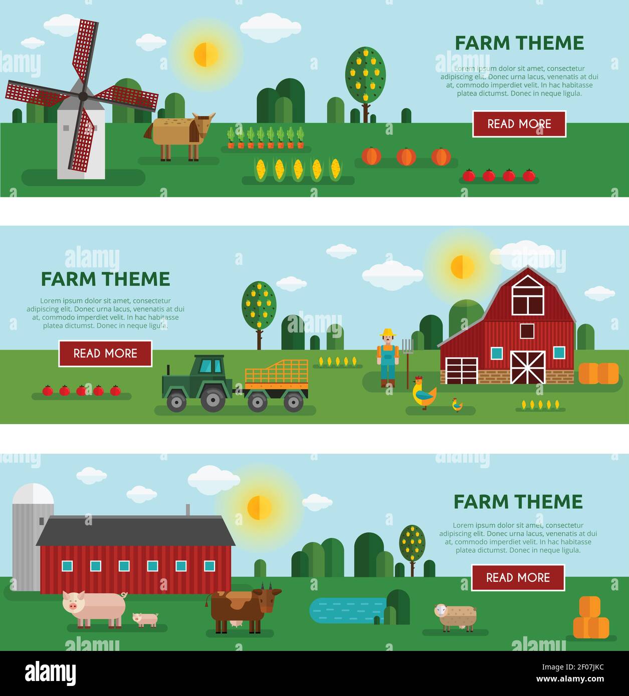 Pig horizontal Stock Vector Images - Alamy