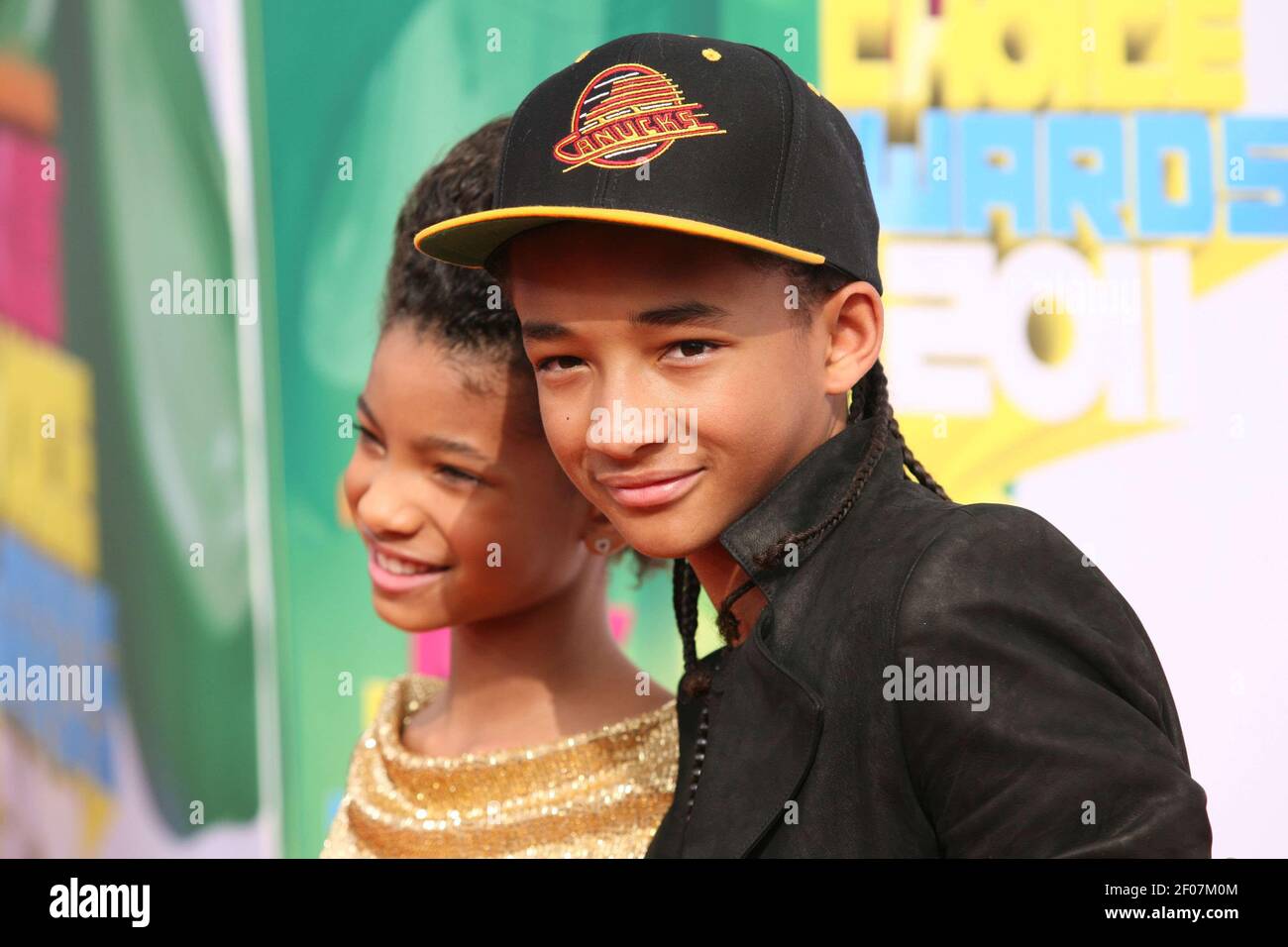02 April 2011 - Los Angeles, CA - Willow Smith and Jayden Smith arrive ...