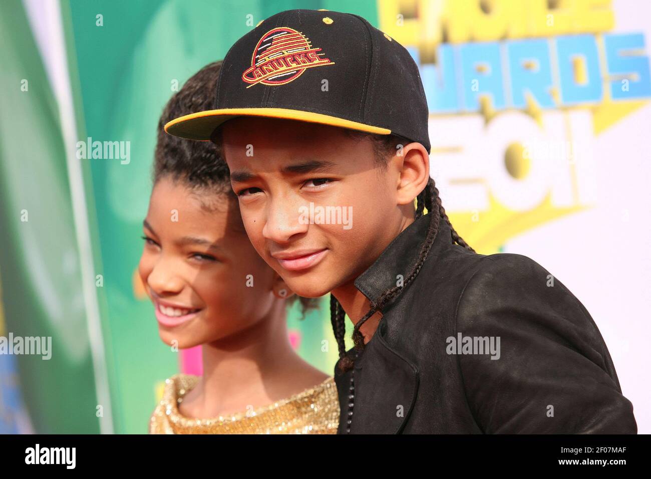 02 April 2011 - Los Angeles, CA - Willow Smith and Jayden Smith arrive ...