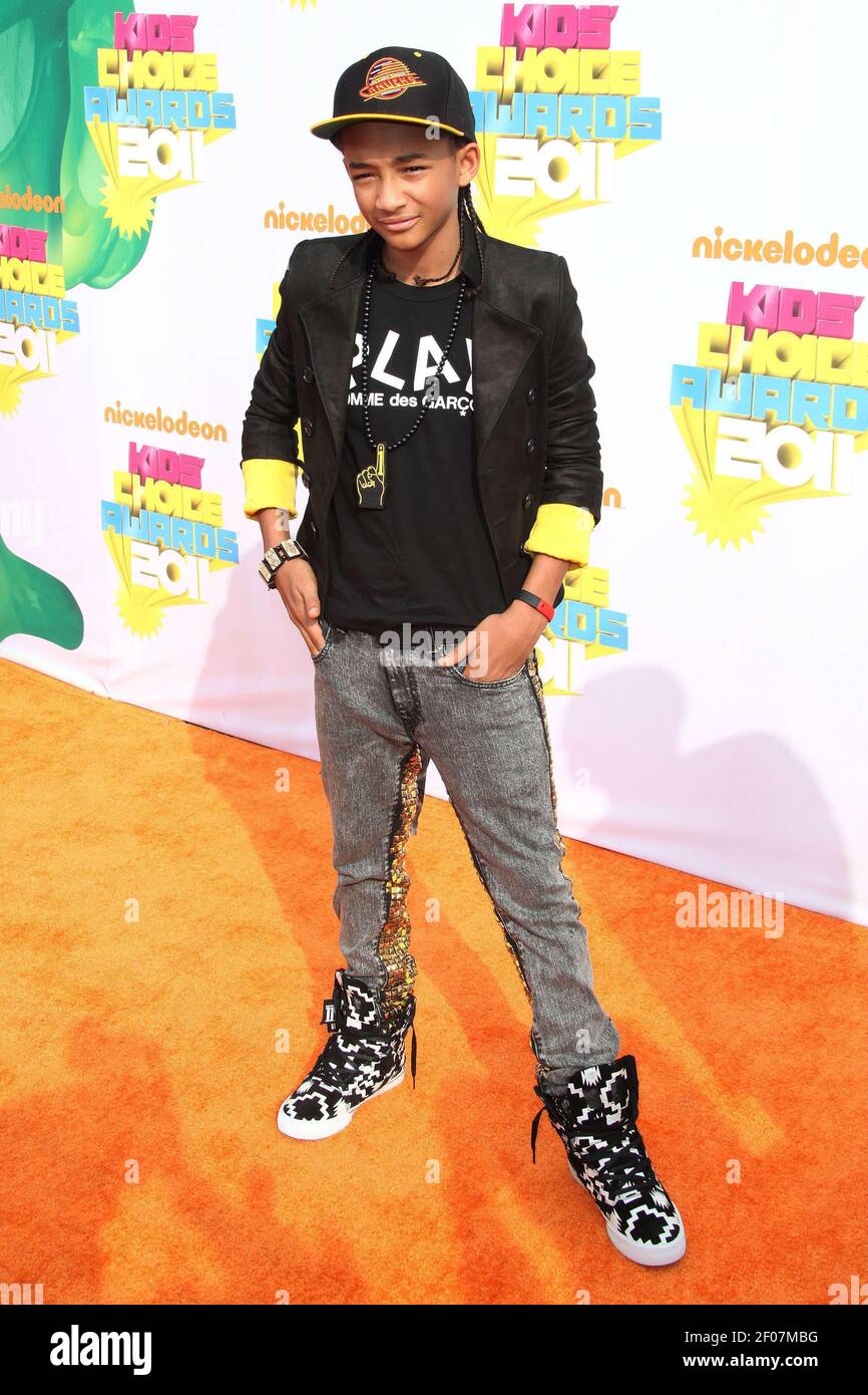02 April 2011 - Los Angeles, CA - Jayden Smith arrives at the 2011 Kids ...