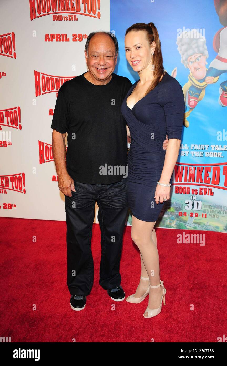 Cheech Marin and Natasha Rubin. Hoodwinked 'Too! Hood Vs Evil' Pacific ...