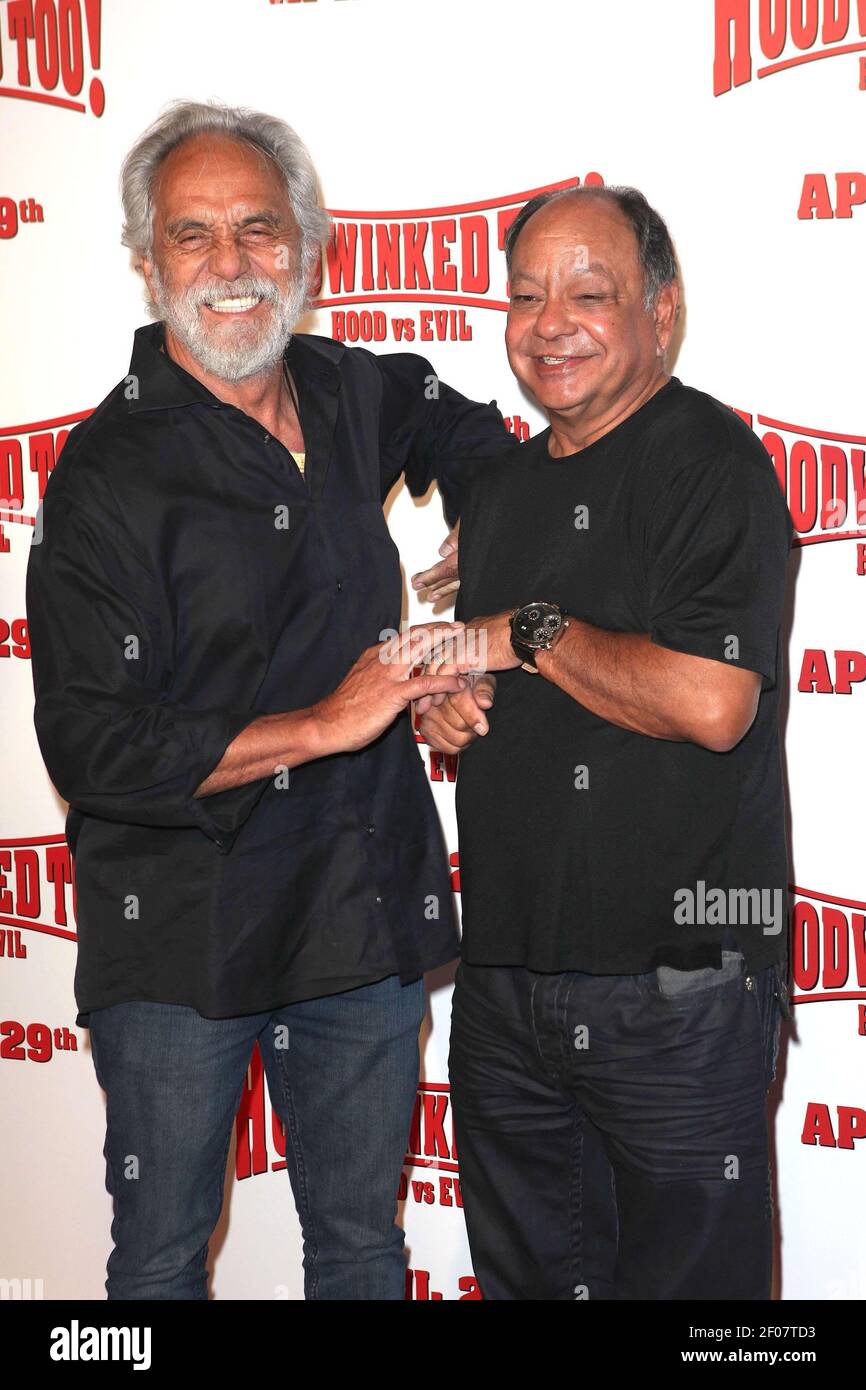 16 April 2011 - Los Angeles, CA- Tommy Chong and Cheech Marin arrives ...