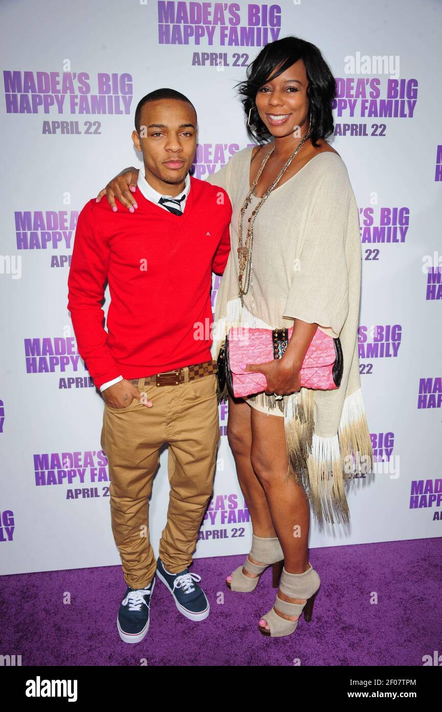 Bow Wow and his Mother. Madea's Big Happy Family premiere held at the ...