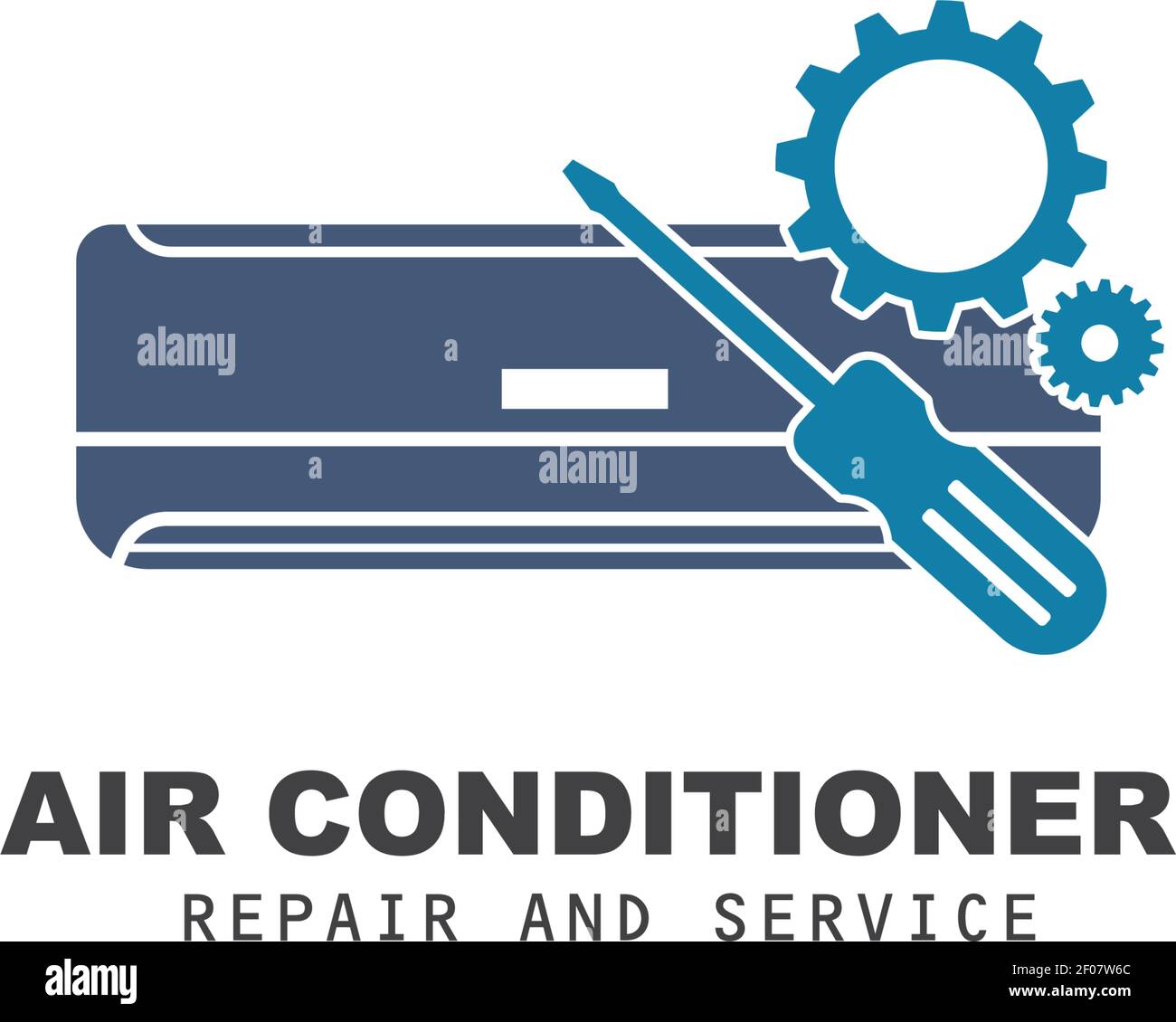 Airconditioner installation Stock Vector Images - Alamy