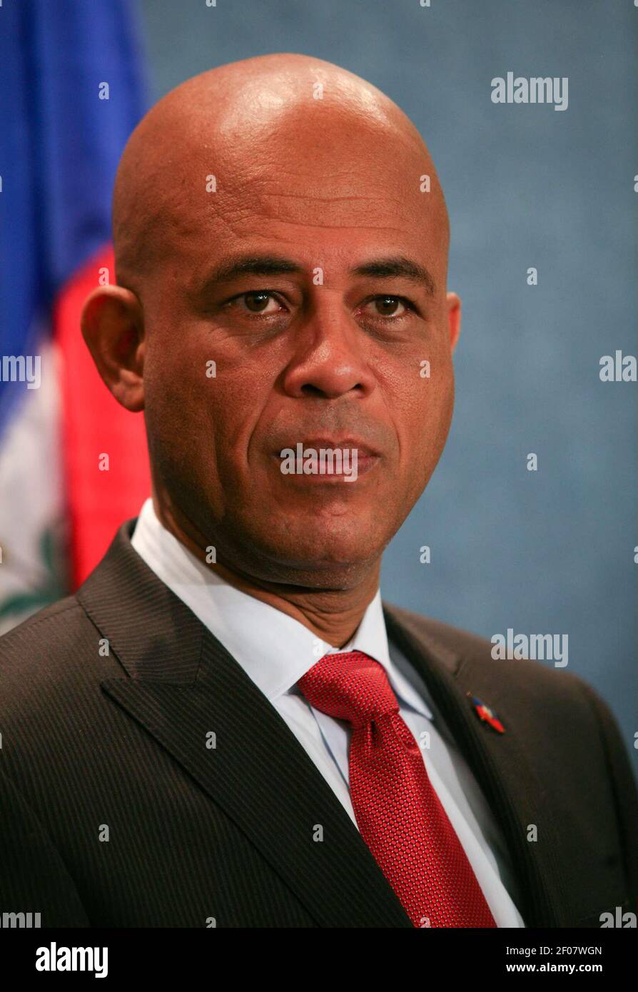21 April 2011 - Washington, DC - President Elect of Haiti Michel ...