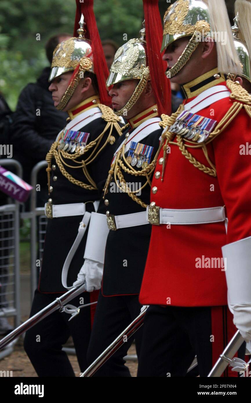 29 April 2011- London, England- Royal wedding day. British pomp and ...
